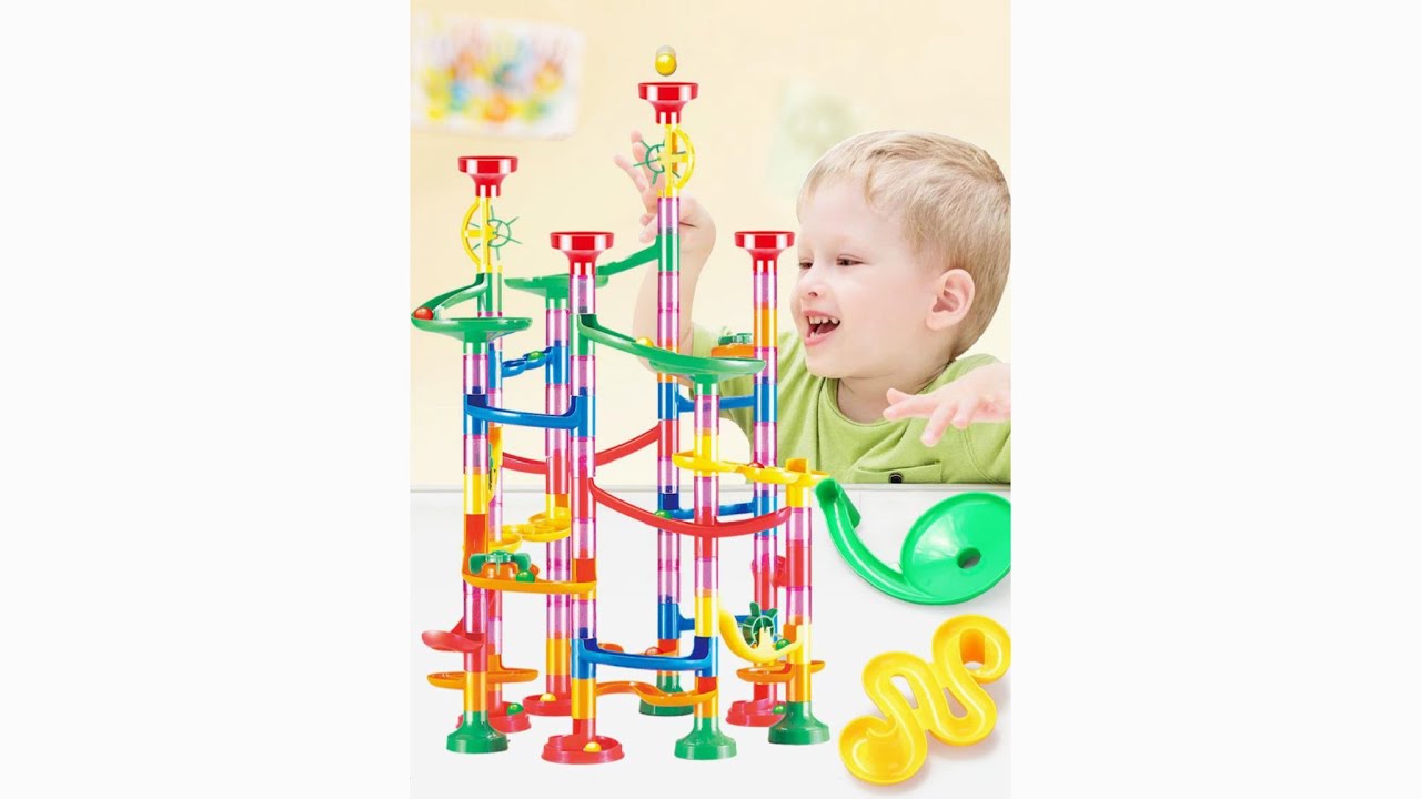 29-105pcs/set Educational Track Toy DIY Construction Gravitrax Marble ...