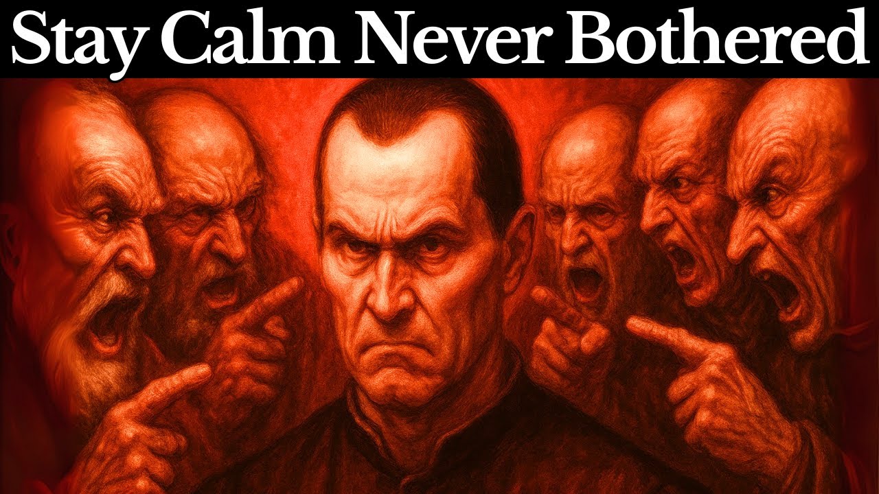 How to Stay Calm and Never Get Bothered by Anyone | Machiavellian ...
