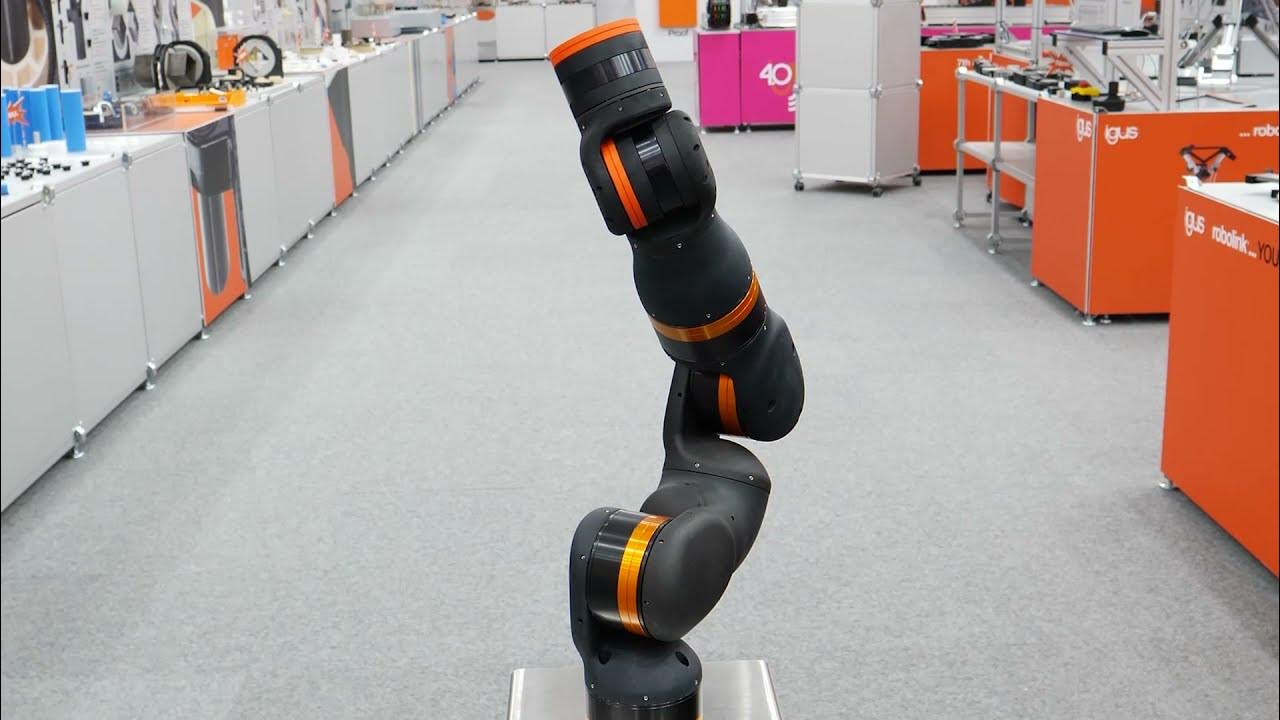 Build or buy your own cobot with the igus® ReBel robot - YouTube