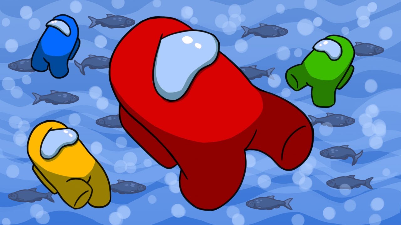 Among Us - Underwater Cartoon Animation - YouTube