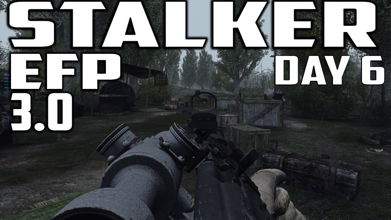 Back to the Zone! - STALKER ANOMALY EFP MOD 3.0 Day 6 -Taking it Slow ...