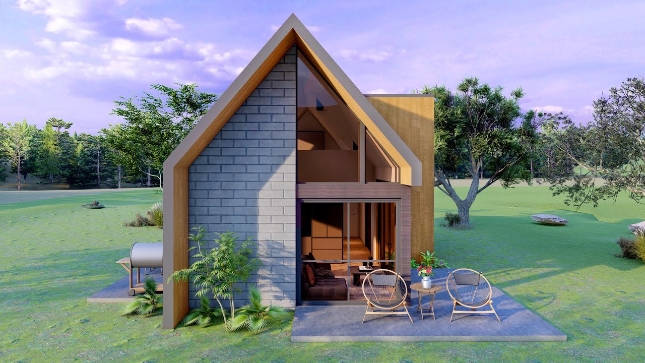 Luxury And Modern Small House With Floor Plan, Dream Life - YouTube
