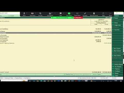Understanding Tally odbc extract - YouTube