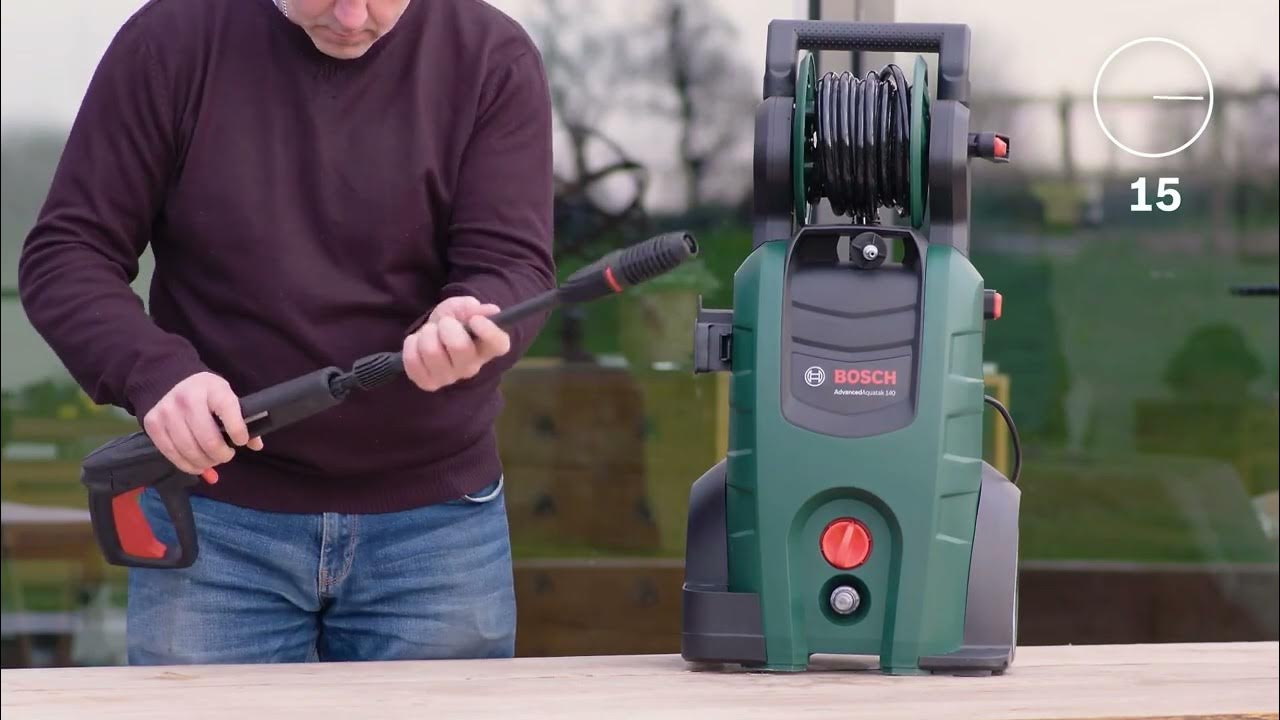 Bosch Aquatak 160 Basınçlı Yıkama Makinesi #araçyıkama #otoyıkama # ...