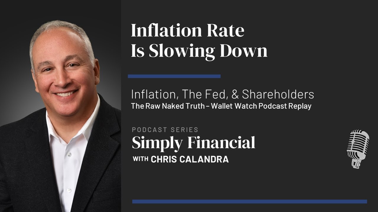 Inflation Rate Is Slowing Down - YouTube