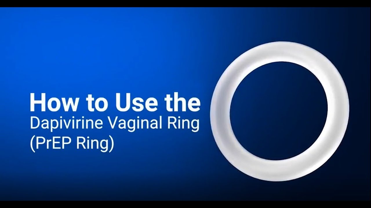 How to use the PrEP Ring for HIV prevention—in English - YouTube