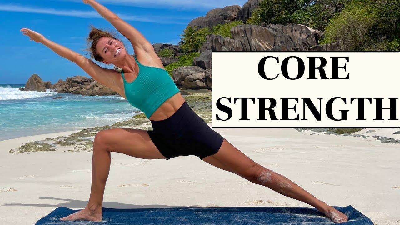 20 min CORE FLOW Yoga Practice | Vinyasa Yoga for Core Strength - YouTube