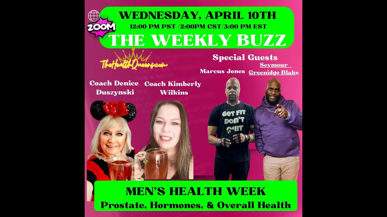The Weekly Buzz Replay Men's Health Week 4.10.24 - YouTube