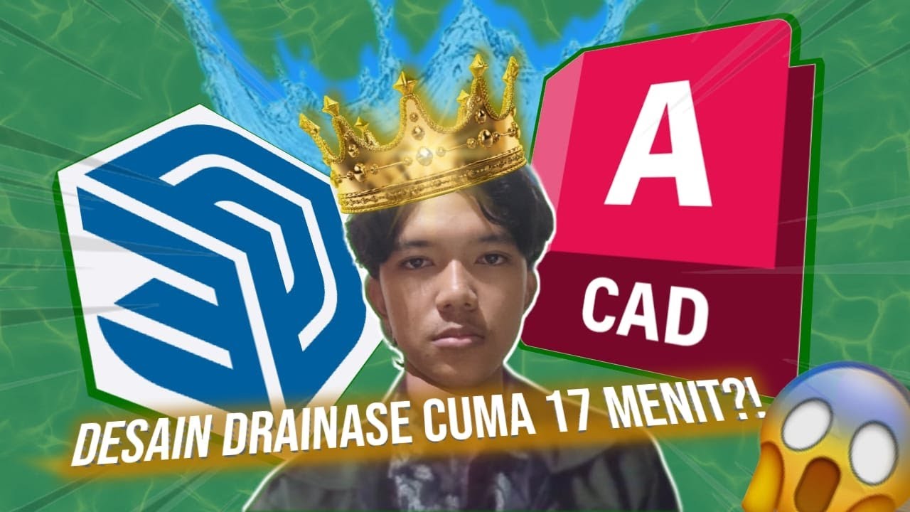 Membuat Saluran Drainase dengan AutoCAD dan SketchUp acara 1 Praktikum ...