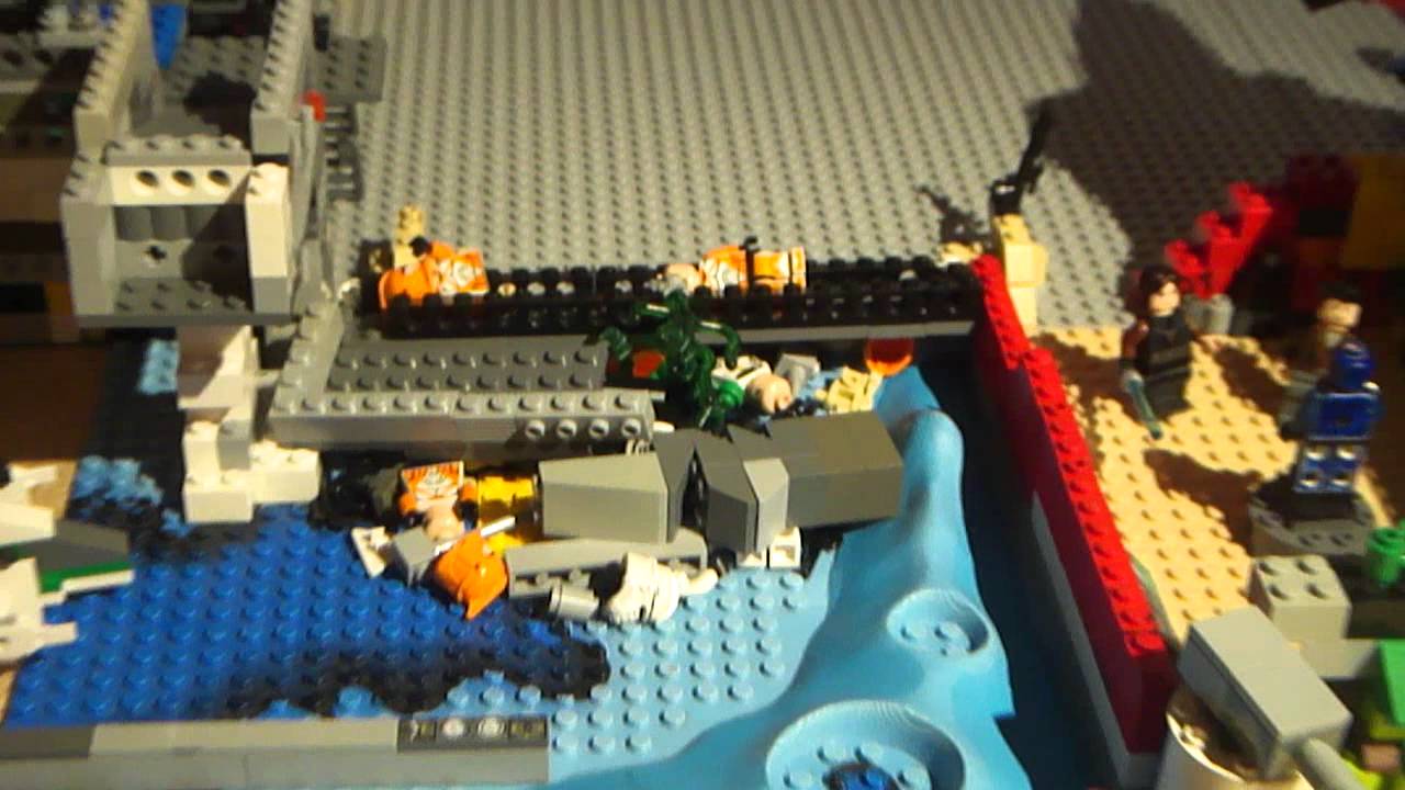 Lego Star Wars Base & How To Make A Lego 99 & Aqua Droid - YouTube