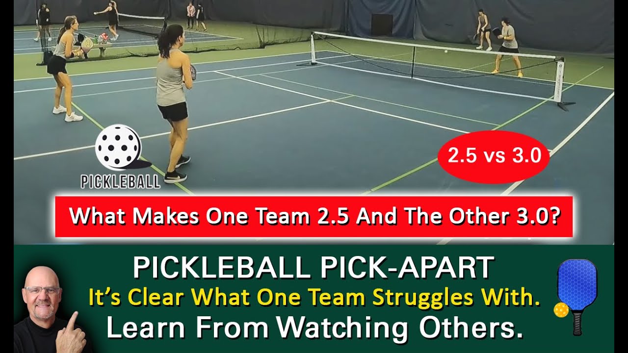 Pickleball Analysis! What Sets These Teams Apart? Learn By Watching ...