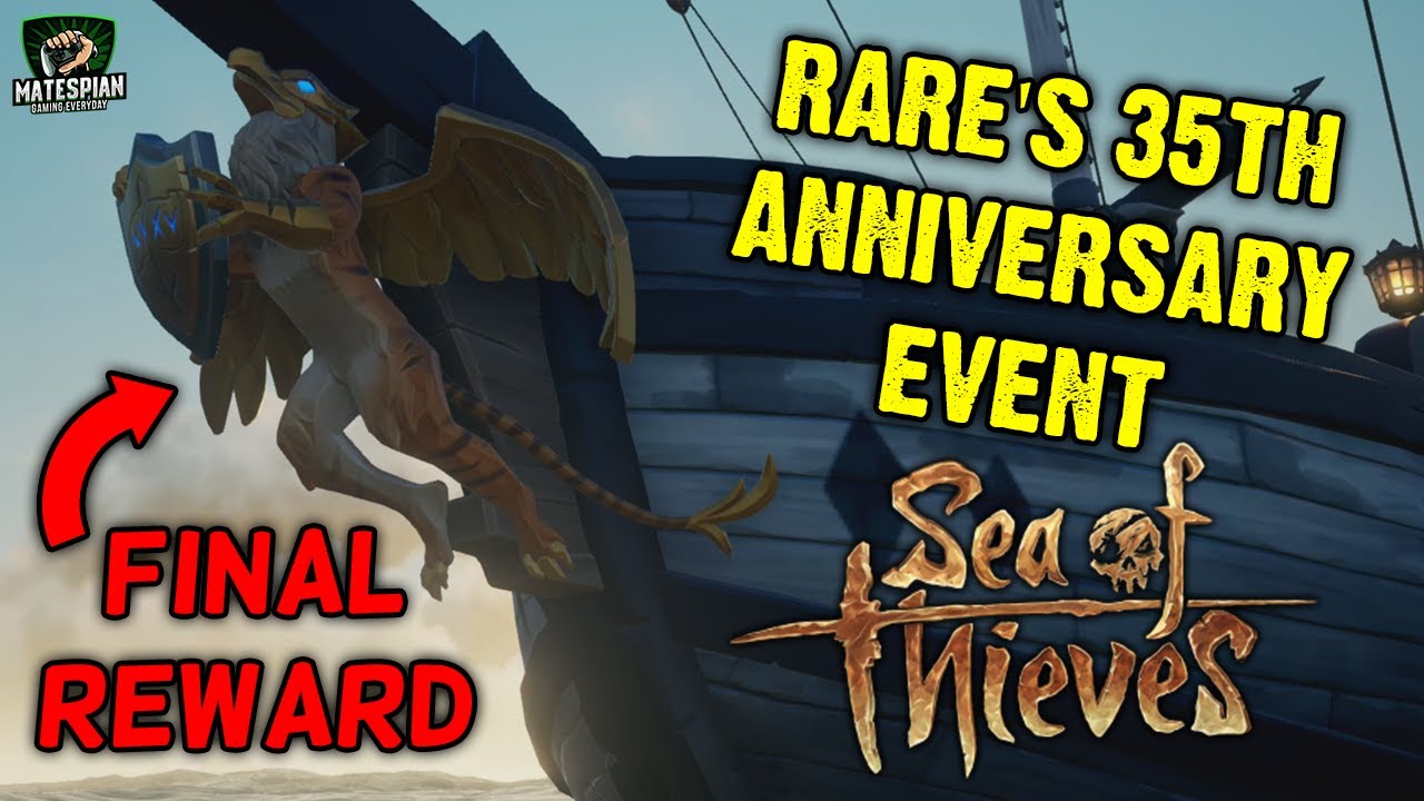 Sea of Thieves - RARE'S 35TH ANNIVERSARY EVENT (Rare Legend Figurehead ...