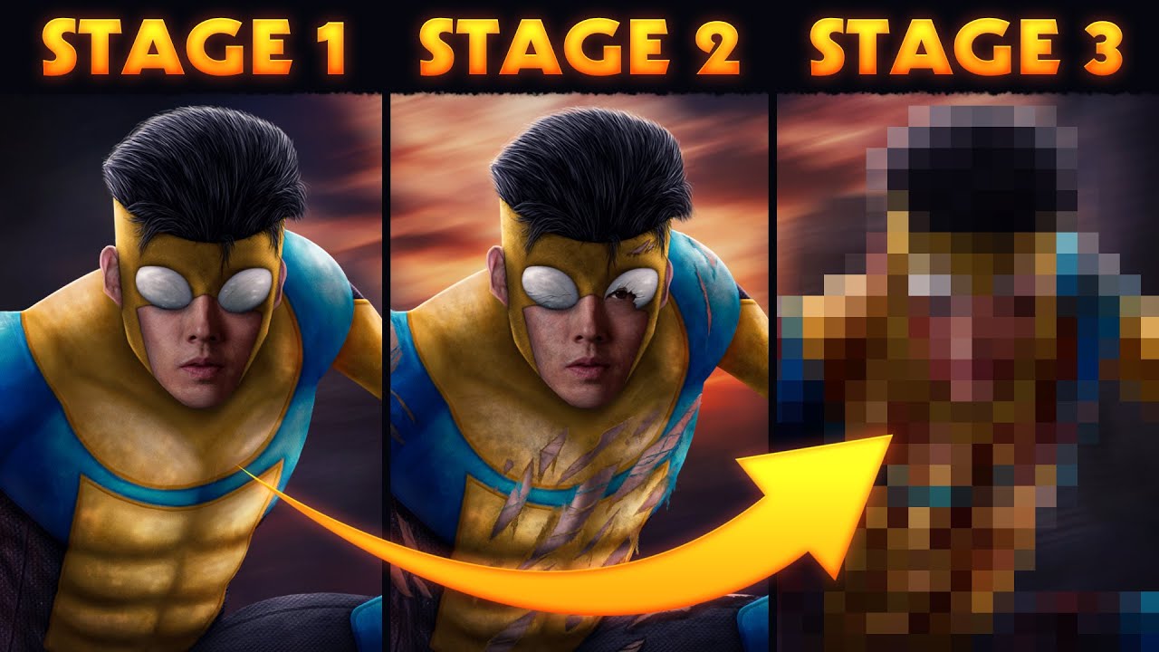 How To Do Battle Damage In Photoshop! - YouTube