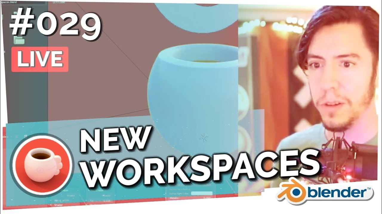 NEW WORKSPACES! - Blender Today Live - YouTube