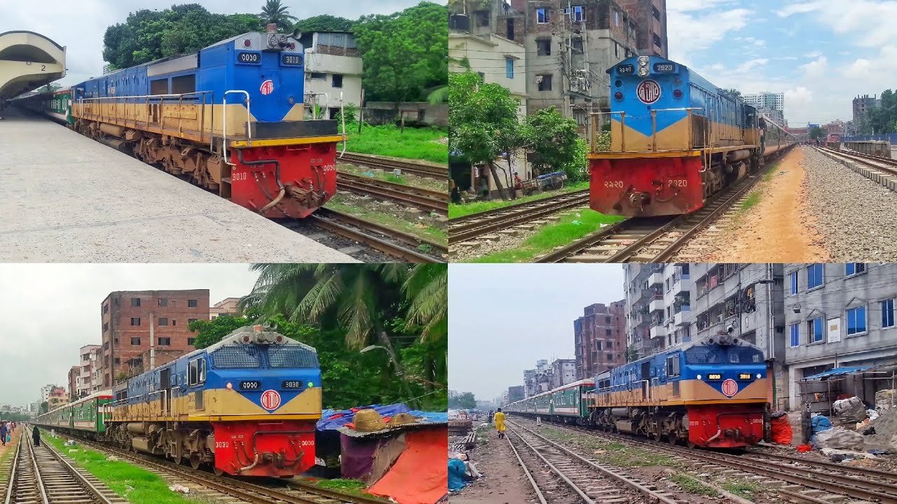 Top 10 High speed & luxurious meter gauge intercity Train of Bangladesh ...