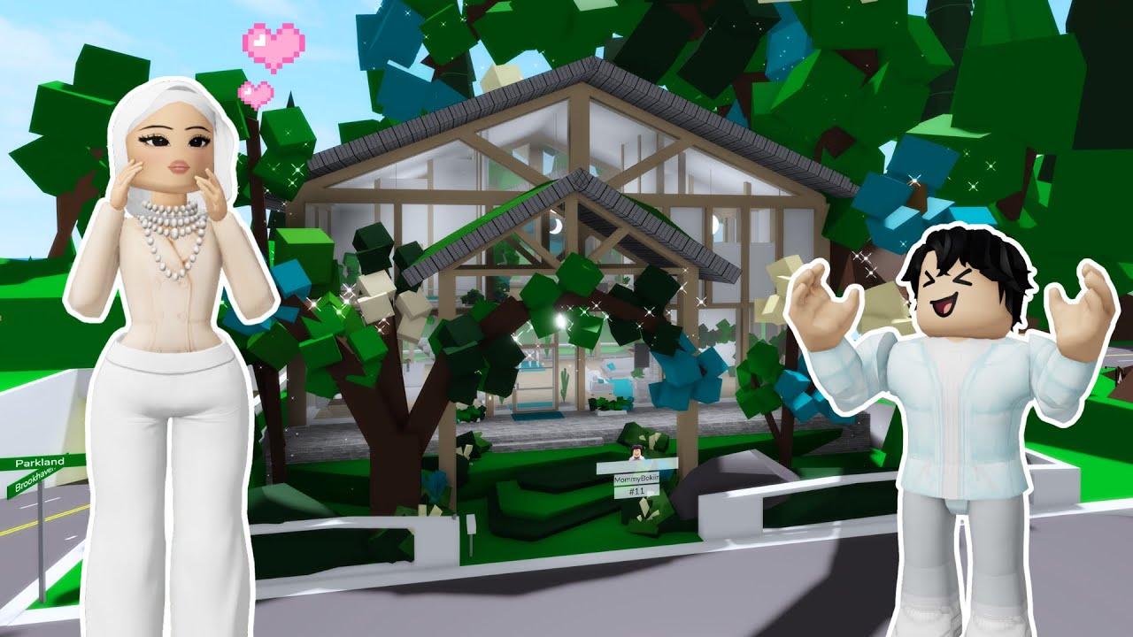 RUMAH HUTAN BARU DI KOTA BROOKHAVEN | 💖 BROOKHAVEN RP Roblox Indonesia ...