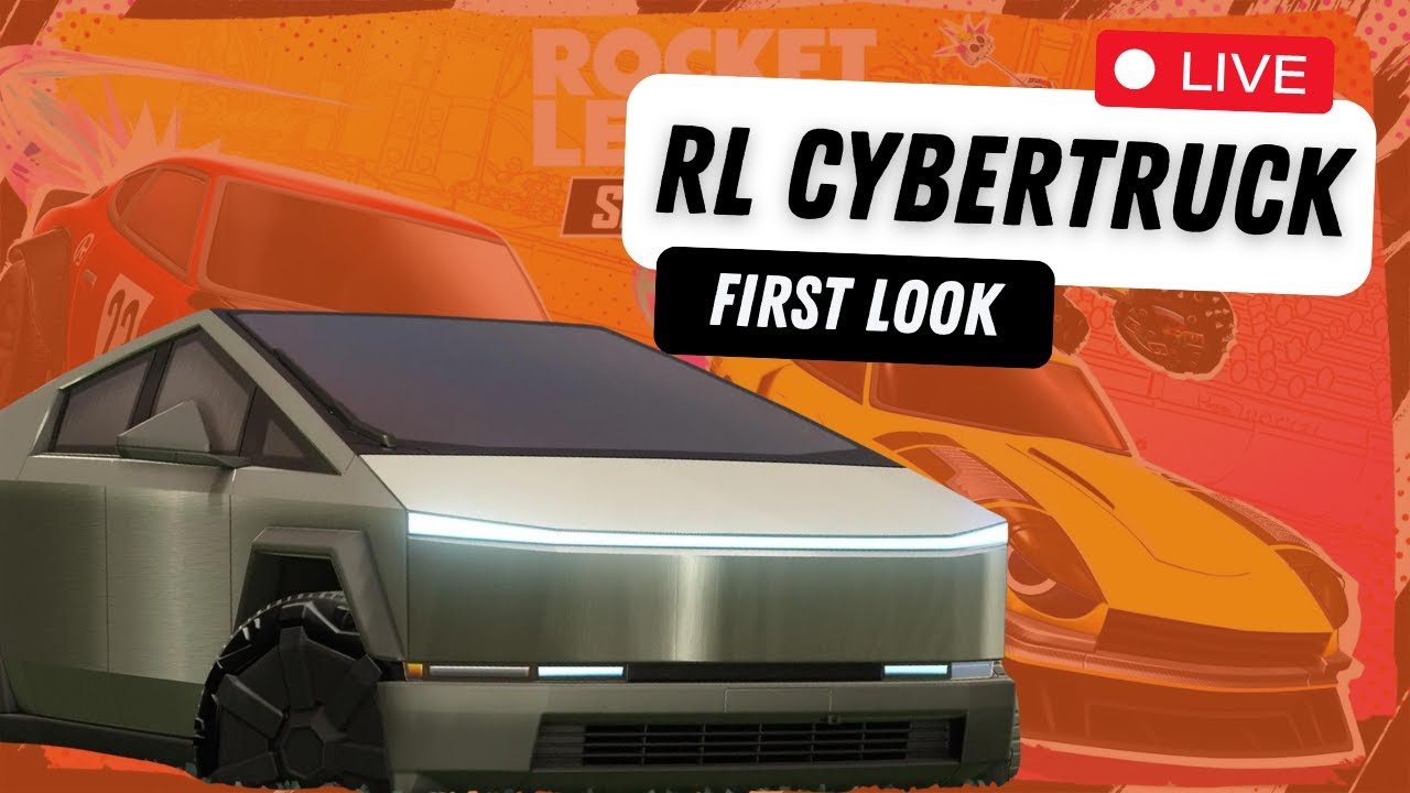 *FIRST LOOK* of the new CYBERTRUCK in game - YouTube