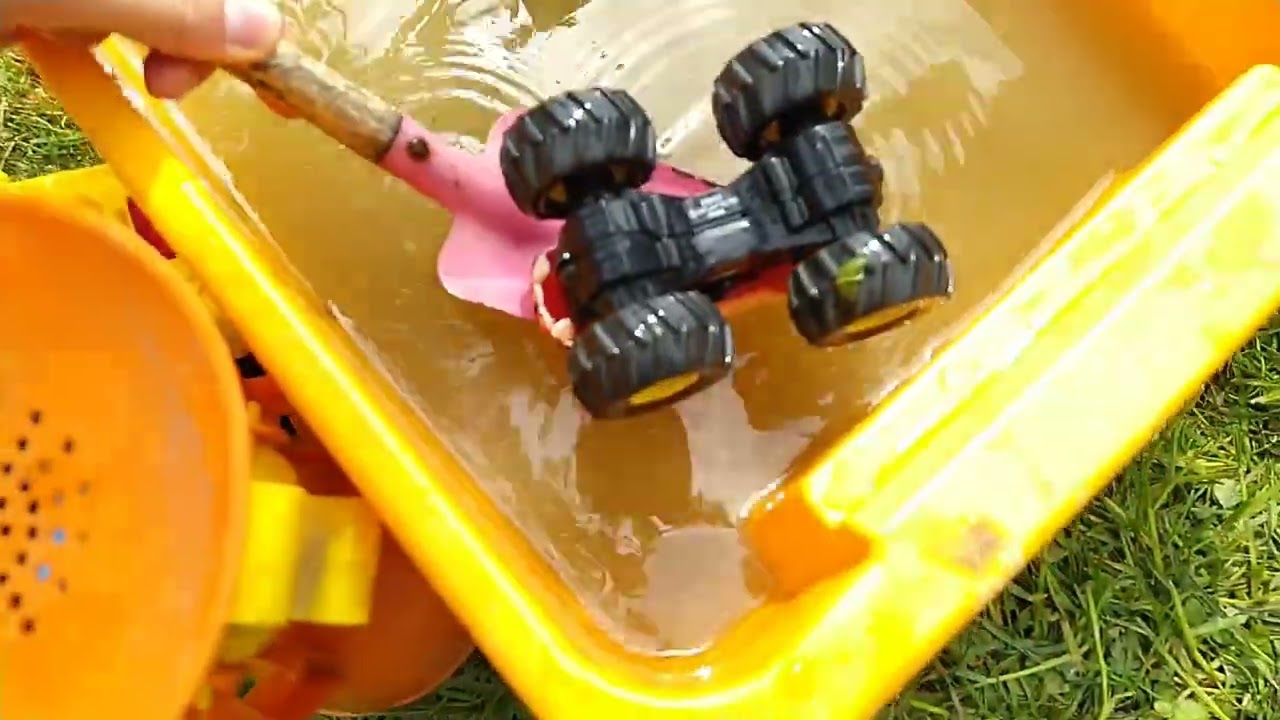 Deutsch für Kinder, Baufahrzeuge - строительные машины, Lernvideos ...