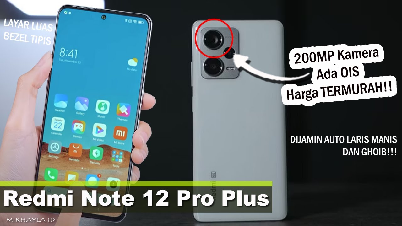 RESMI RILIS!! Redmi Note 12 Pro Plus Kamera 200MP Dengan OIS TERMURAH ...