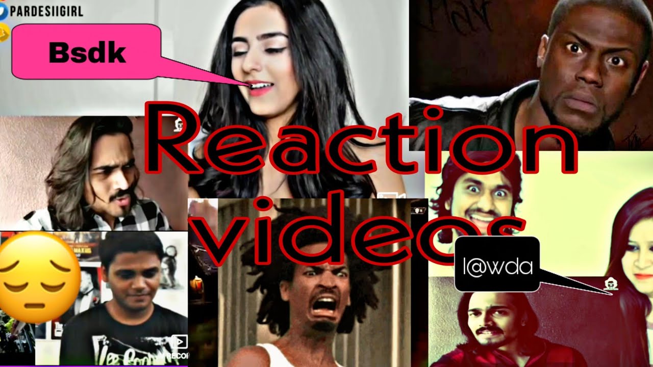 Reaction video roast| Reaction on indian videos | Reacting on videos ...
