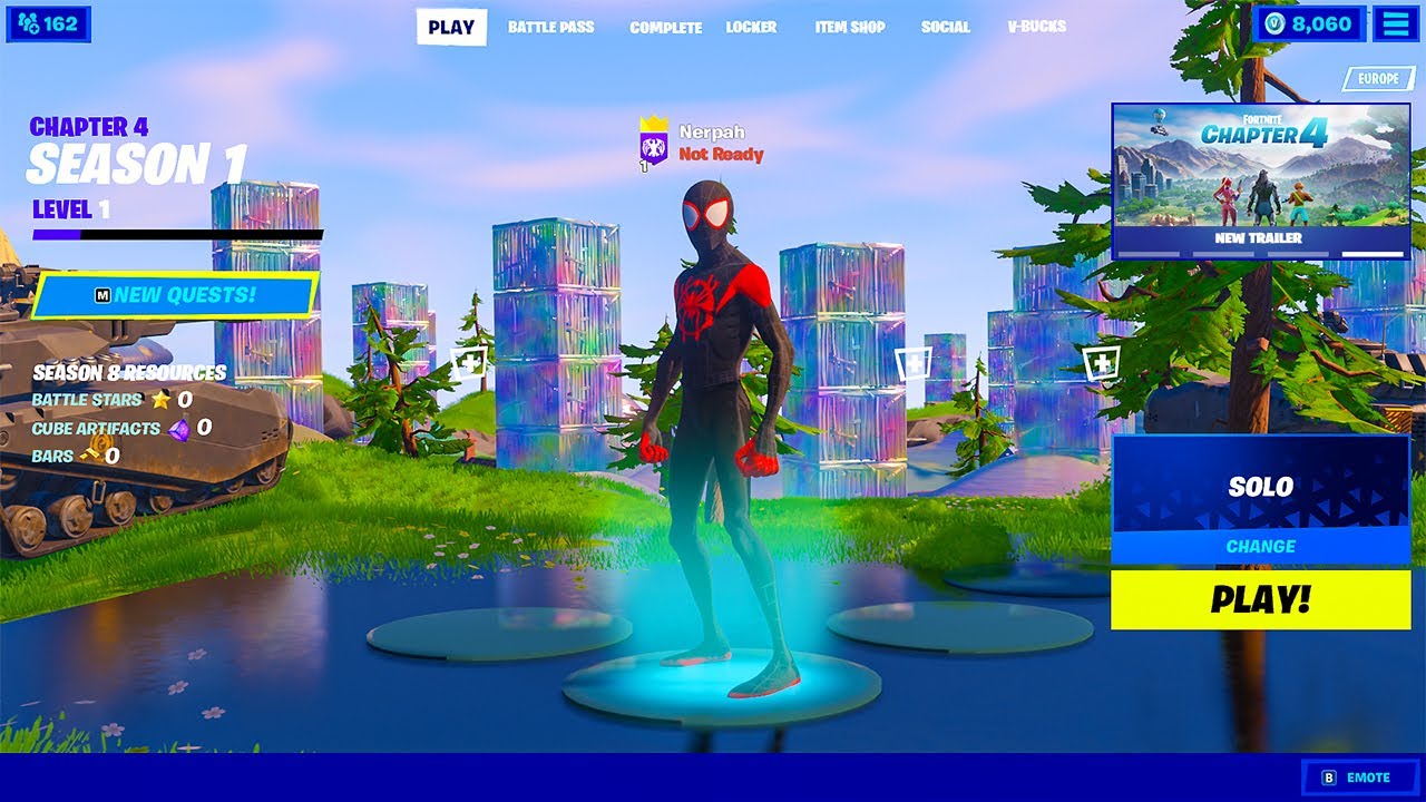 Welcome to Fortnite Chapter 4 - Season 1 - YouTube