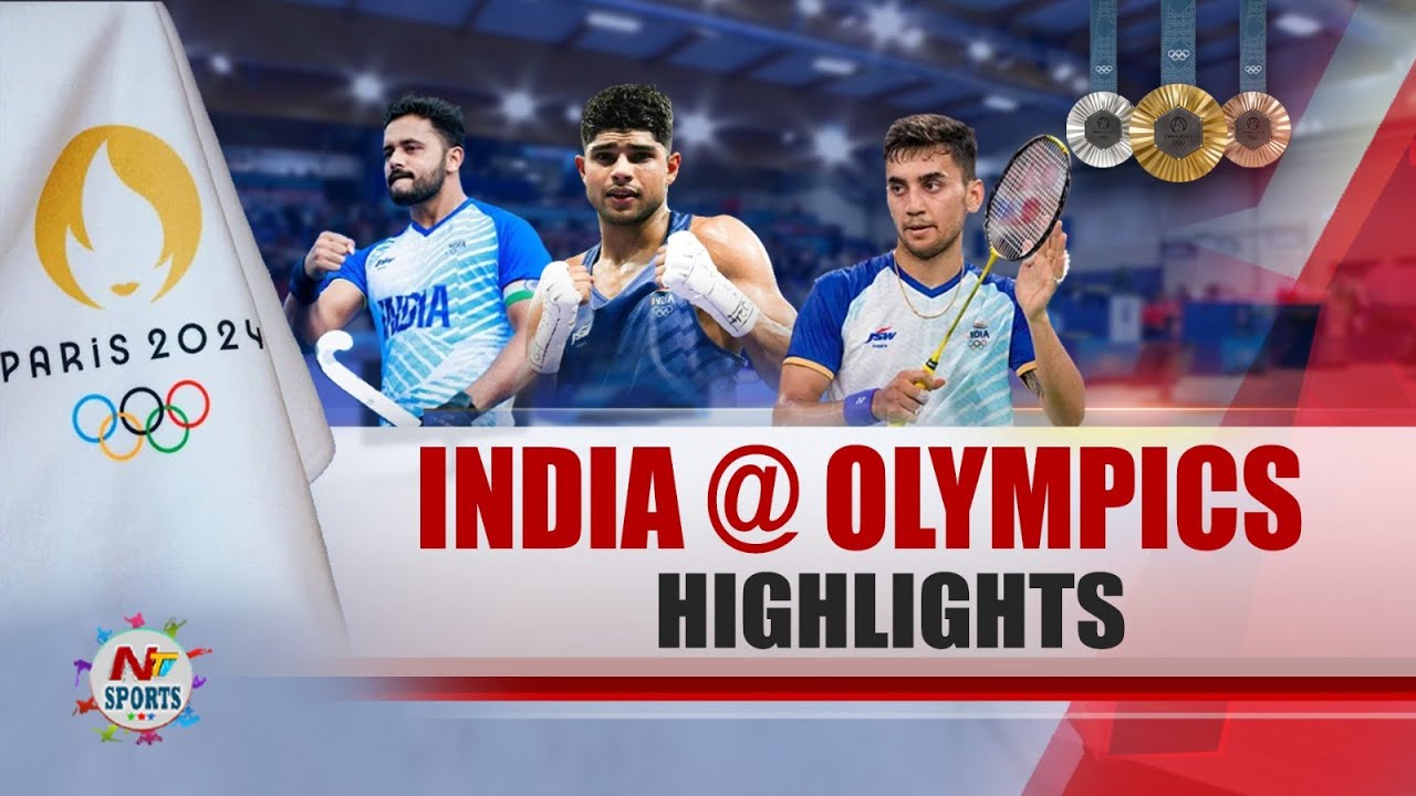 India Highlights at Olympics 2024 | NTV Sports - YouTube