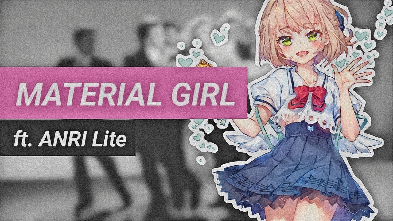 Anri Lite Material Girl Madonna [ Svp] Synth V Cover Youtube