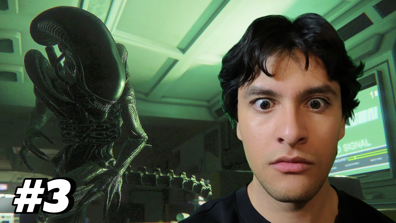 Gotta Hide From The Alien Dih head! DK Plays Alien Isolation| Part 3 ...