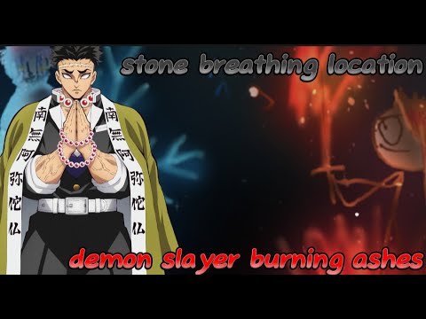 Stone/rock breathing location demon slayer: burning ashes (dsba) - YouTube