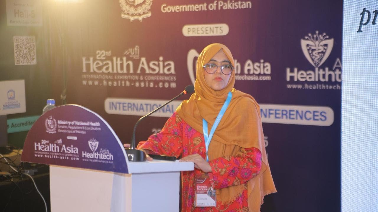 Dr. Umbreen Azhar | Seminar on Geriatric Medicine | 22nd Health Asia ...