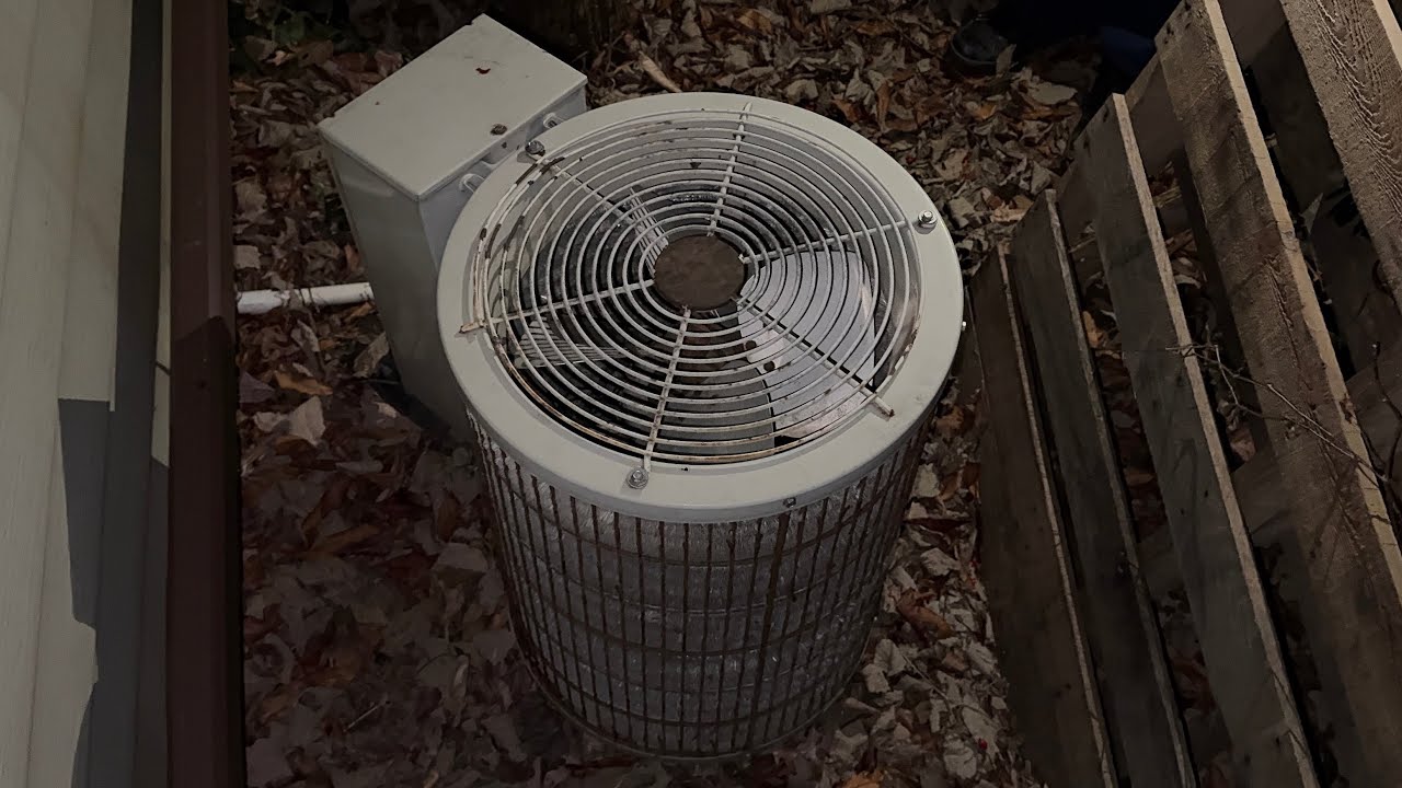 1986 Carrier Round One Heat Pump - Full Defrost Cycle - YouTube