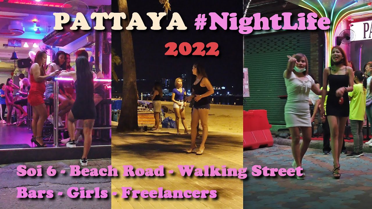 Thailand Pattaya Nightlife π―ββοΈ Soi 6 Bar Ladies Beach Road