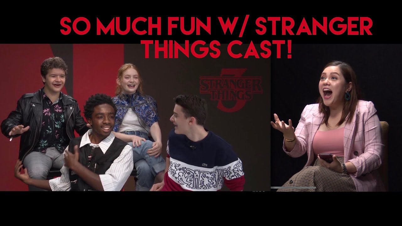 Stranger Things cast: ARE THEY REALLY FRIENDS IN REAL LIFE?! - YouTube