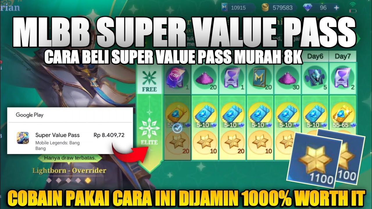 SUPER VALUE PASS 8K!! Cara Beli Super Value Pass Murah 8K | Event Super Value Pass Mobile ...