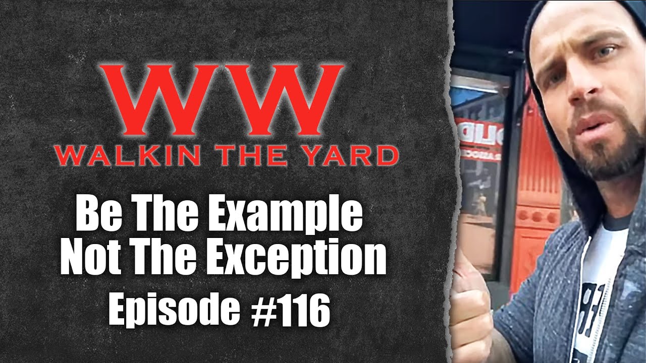 Be The Example Not The Exception | Wes Watson - YouTube