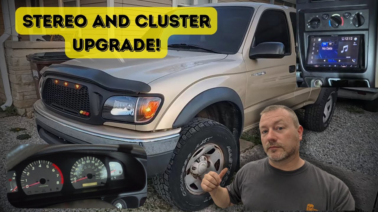 Toyota Tacoma Stereo Upgrade & LED Gauge Lights | Easy Install & Wiring ...