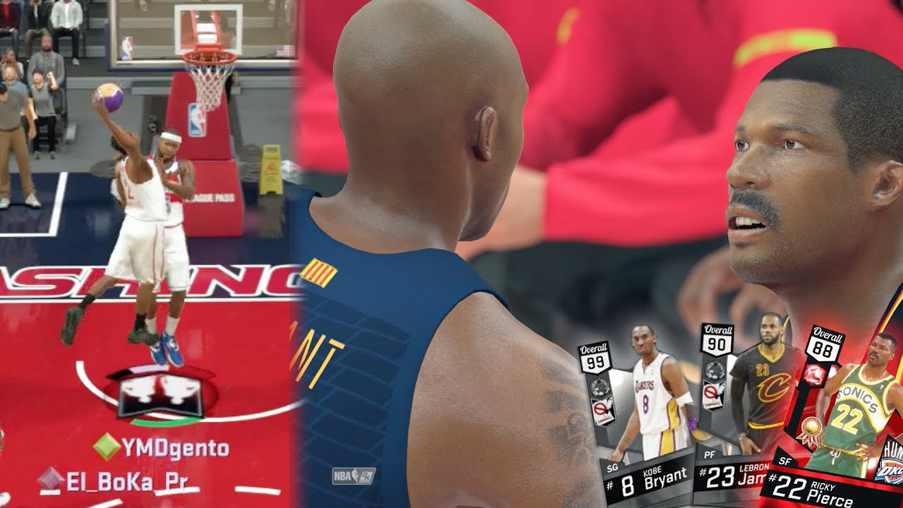 NBA 2k17 MyTEAM - Disrespected 99 OVR Kobe! Nasty Posterizer Dunk ...