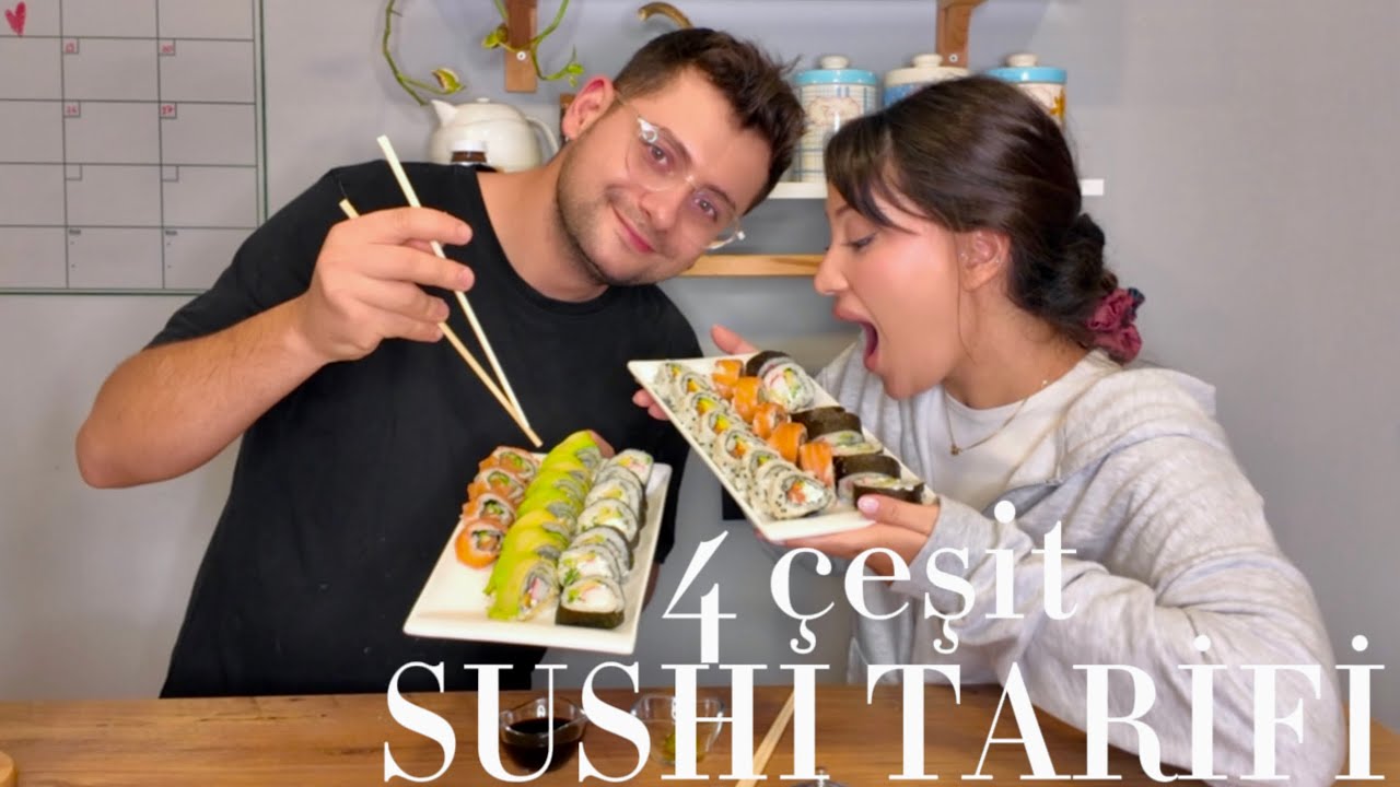 Sabri Chef’ten 4 Çeşit Sushi Tarifi! - YouTube