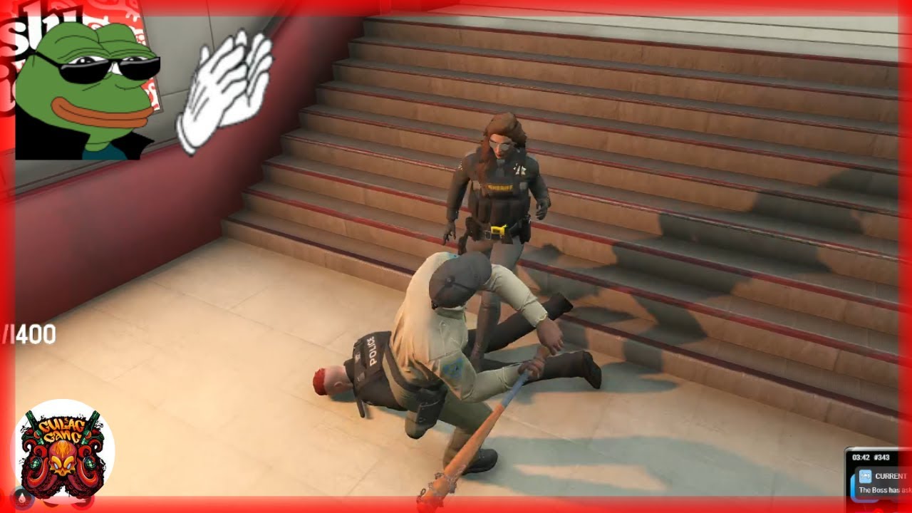 4Head vs Troopers fight (4v1) | Gulag Gang | NoPixel | GTARP - YouTube