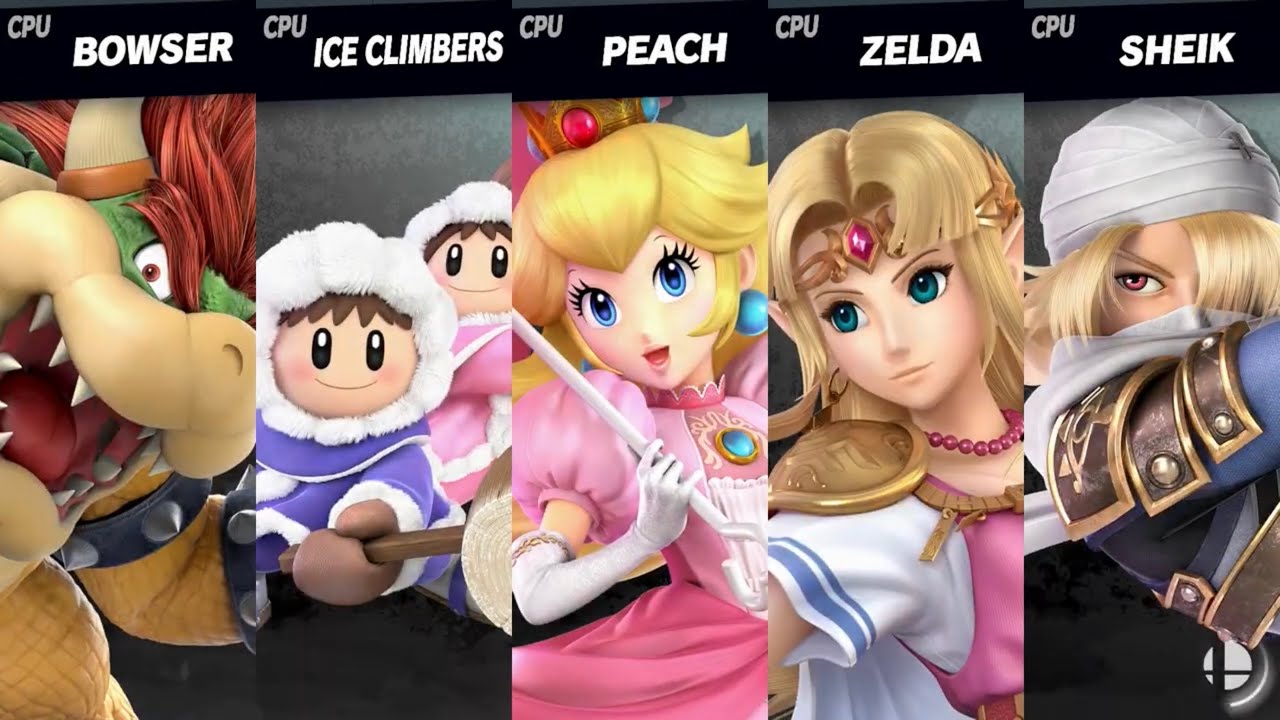 Super Smash Bros. Ultimate - melee's starter characters - YouTube