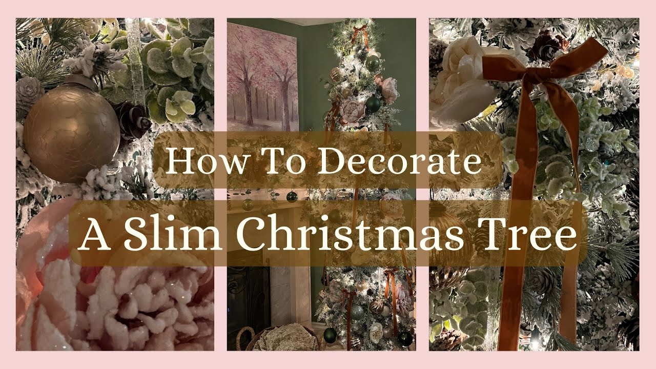 How To Decorate A Small Christmas Tree || Christmas Decorating Ideas ...
