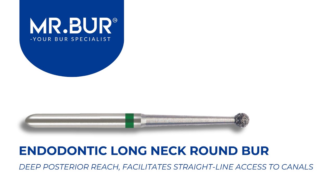 ISO 801L Long Neck Round Bur Endodontic Series Diamond Bur FG | MR.BUR ...