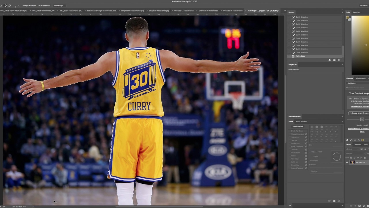 Steph Curry Design - YouTube