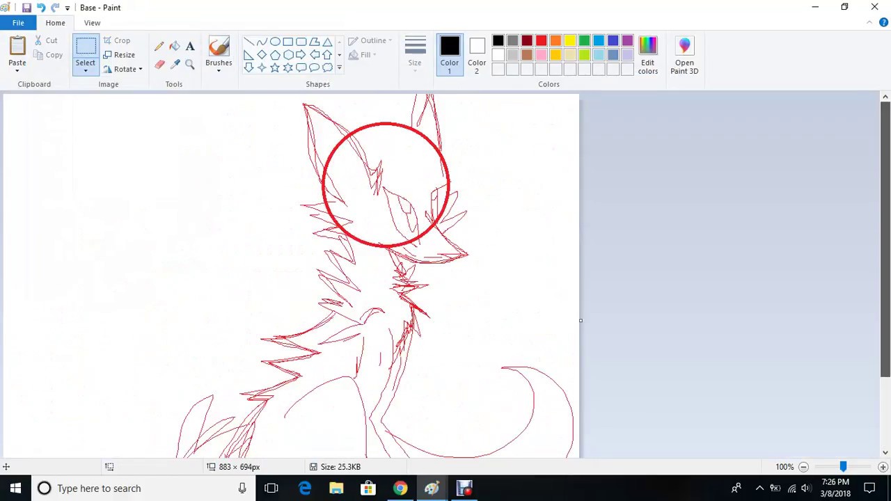 My Style Of How I Draw OC Wolves /Speedpaint/ - YouTube