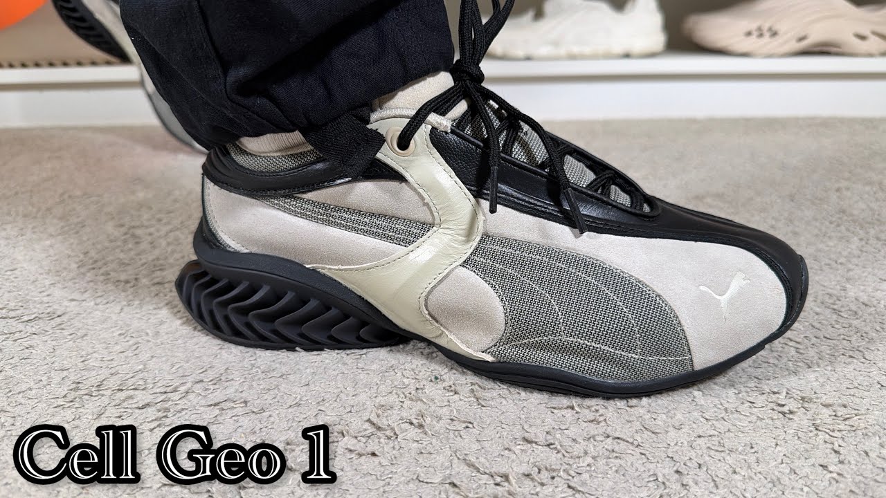 Puma Cell Geo 1 Review& On foot - YouTube