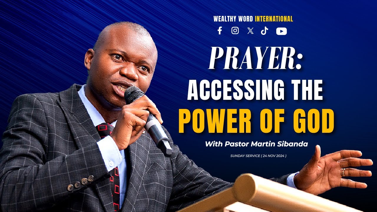 Pastor Martin Sibanda: Accessing the Power of God - YouTube