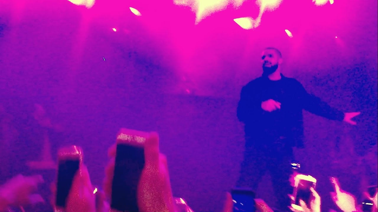 Drake Suprise Live On Stage At Rae Stemmurd Concert - Fake Love (Crowd ...