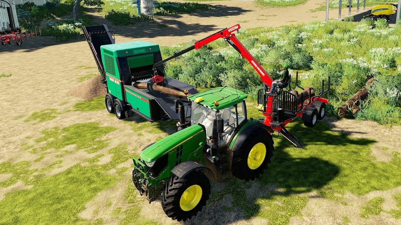 FS19 - Forestry and Farming on Ravenport 018 - YouTube