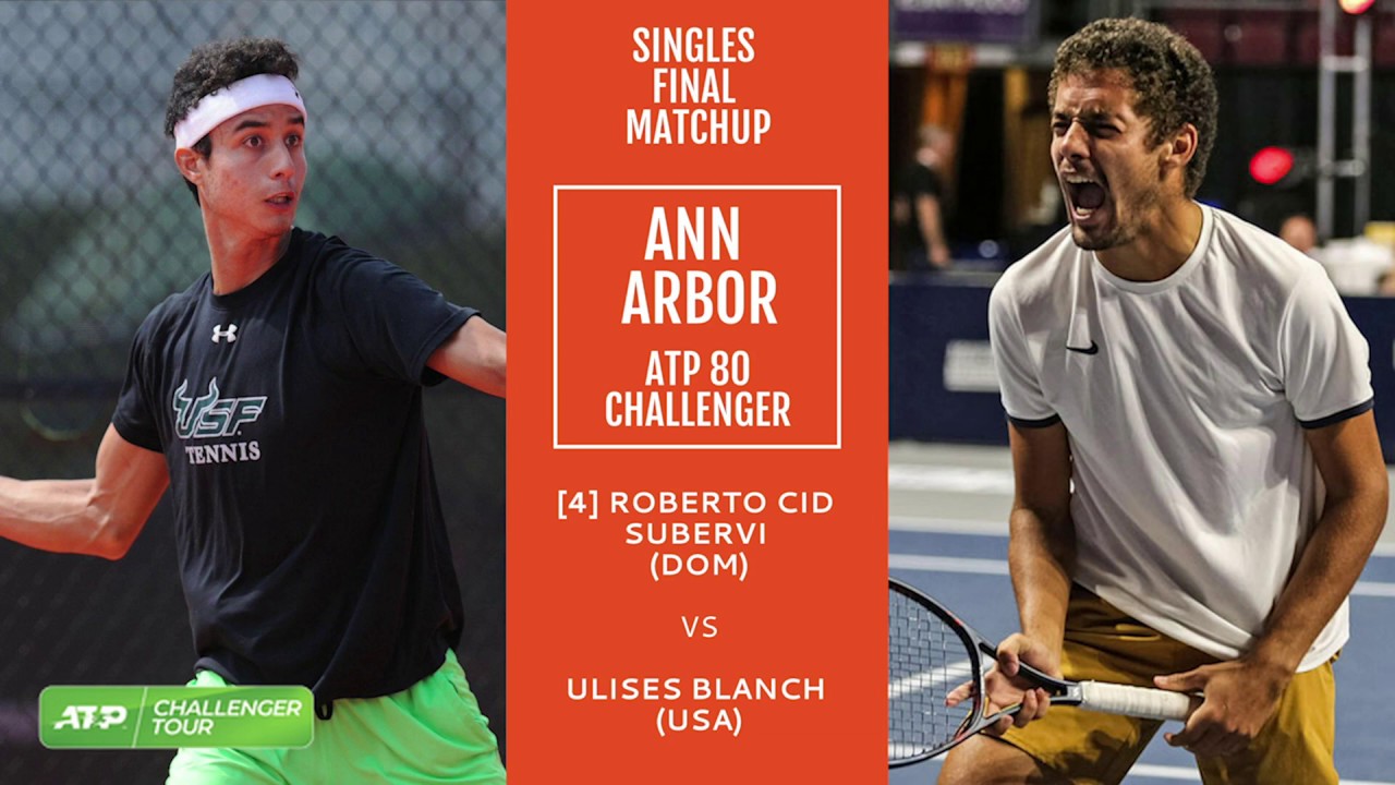 2020 Ann Arbor Challenger Final: Roberto Cid Subervi vs Ulises Blanch ...