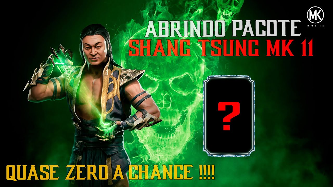 MK MOBILE | ABRI PACOTE DO SHANG TSUNG MK 11 !!! VALEU A PENA ???? SAIU ...